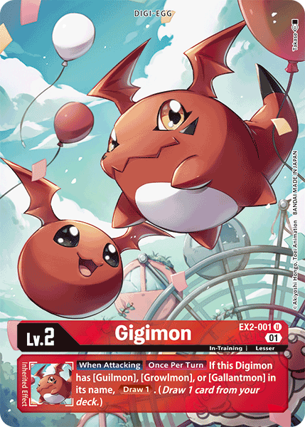 Gigimon EX2-001 (Alternate Art) – Princey's